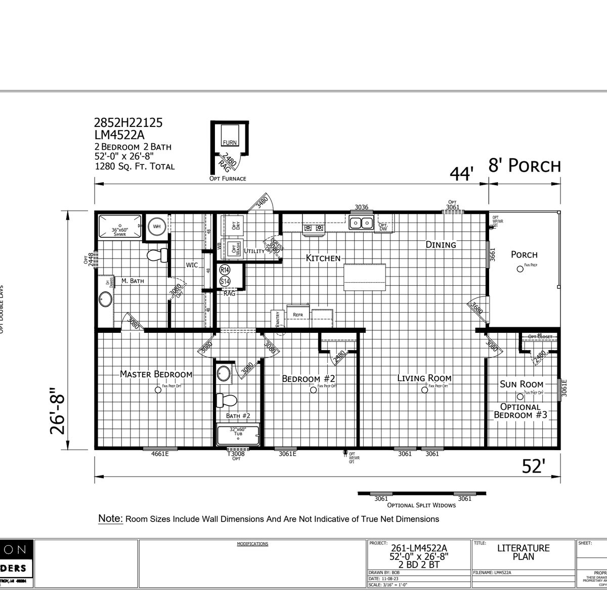 Lake Manor LM4522A – Stillwell Homes - New Manufactured Homes and ...